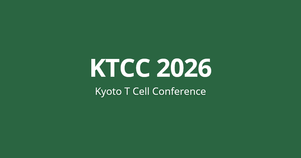KTCC 2026 - Kyoto T Cell Conference